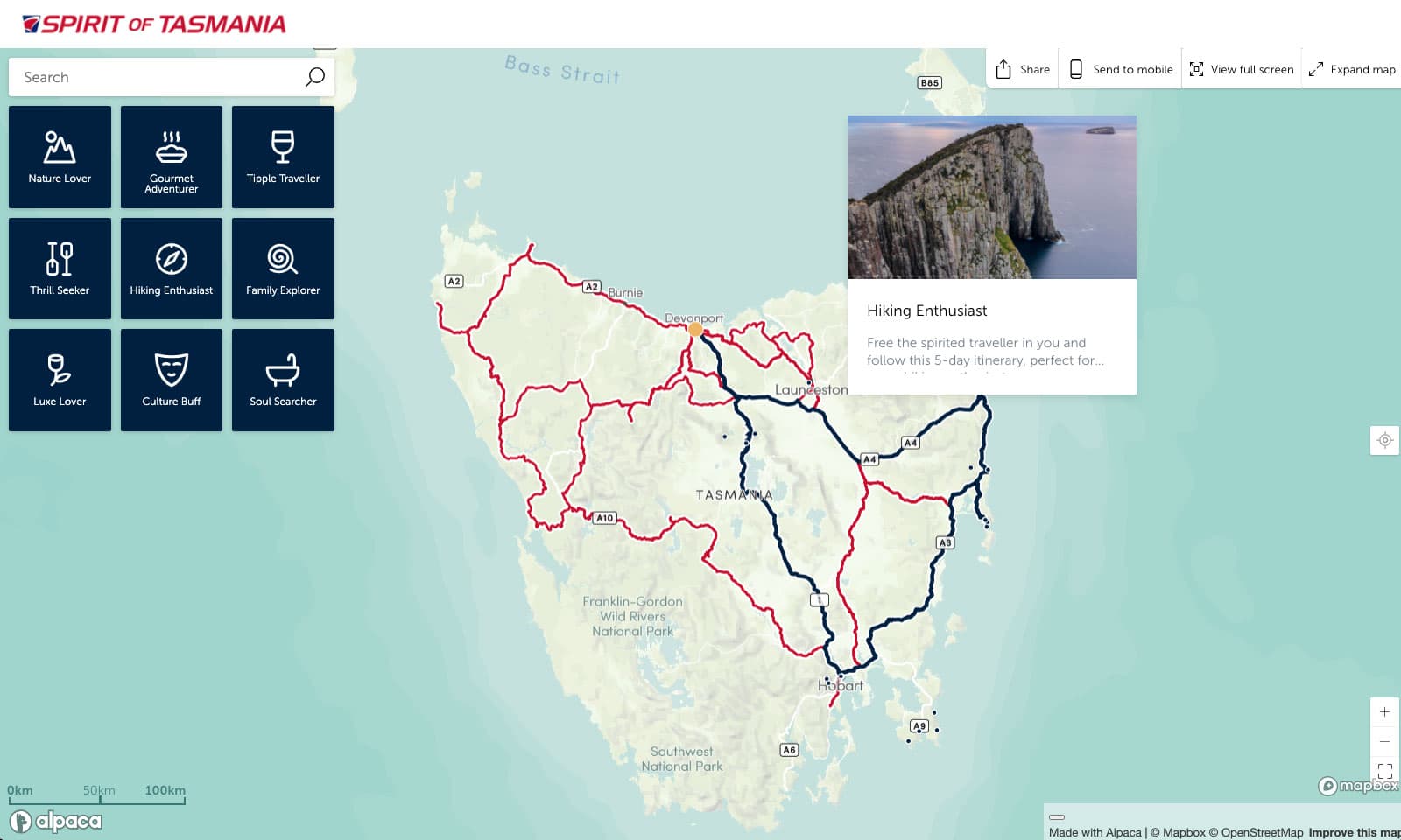 Alpaca Travel - A mapping toolkit for content creators